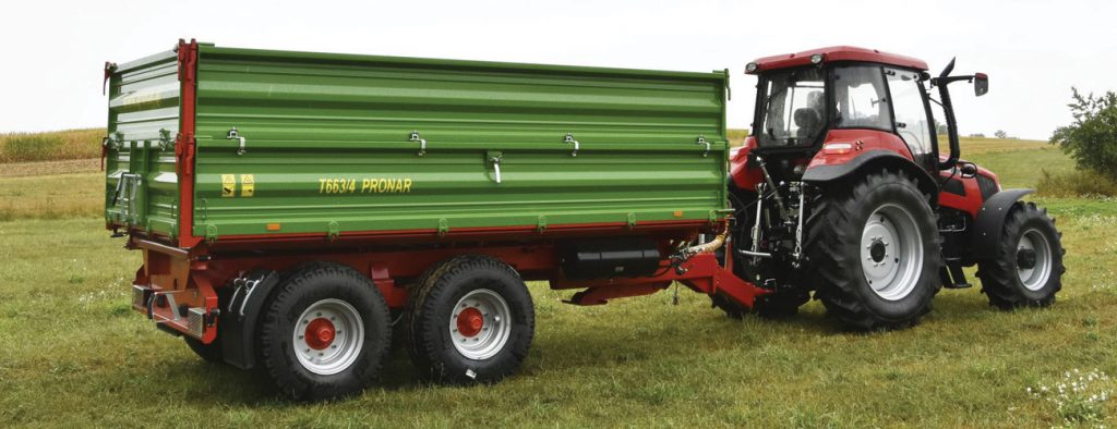 Accueil / Produits / Remorques agricoles Pronar / Remorques tandems