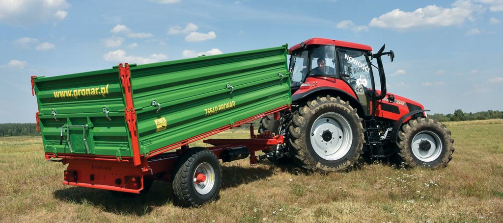 Accueil / Produits / Remorques agricoles Pronar / Remorques simple essieu